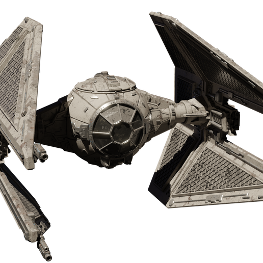 👔 Tie Interceptor Model - Star Wars - STL File for 3D Printing・ 3D File ...