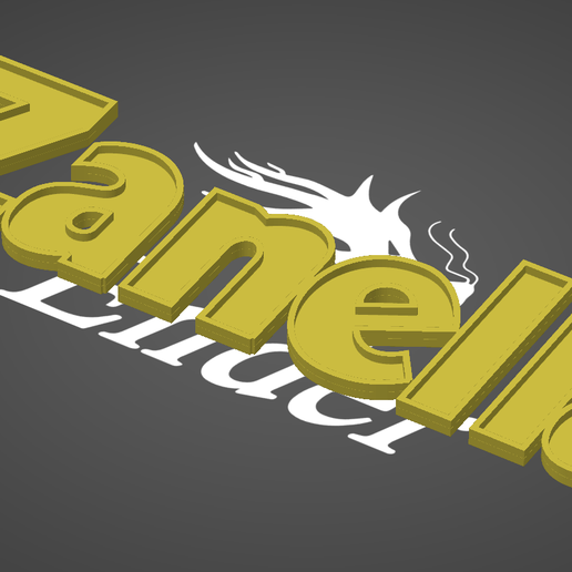 🧞‍♂️ logo zanella・Archivo 3MF para ・Cults