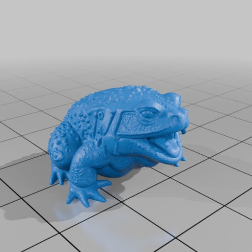 🎲 Giant Fanged Toad 50mm & 25mm baseplates (DND / TTRPG)・Free 3D File ...