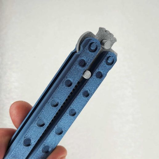 🦋 Butterfly knife comb balisong with skull - pirate edition・Free STL ...