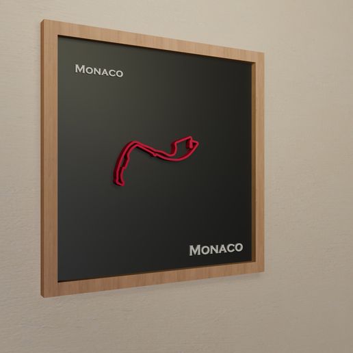 STL file Monaco Grand Prix - Circuit de Monaco 🇲🇨 ・3D print design to ...