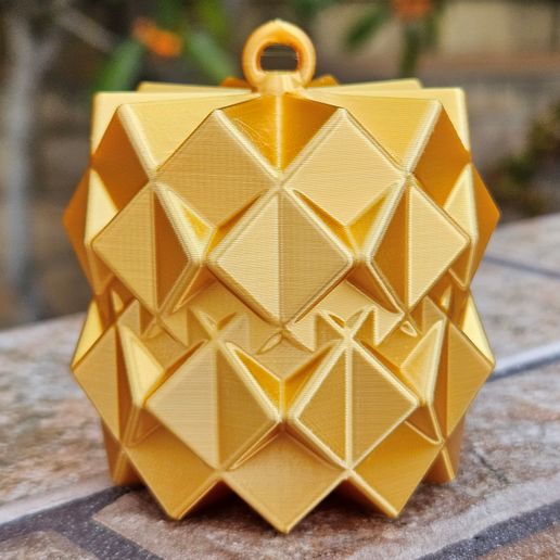 🎄 Ornament of Cubes (No Infill!)・ STL File for 3D printing・Cults