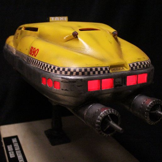 🚕 The Fifth Element KORBEN DALLAS TAXI CAB・ STL File for ・Cults