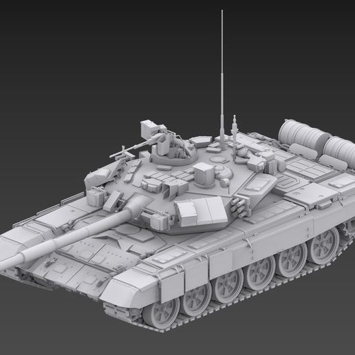 🪖 Tank T90 - function model・ STL File for 3D printing・Cults