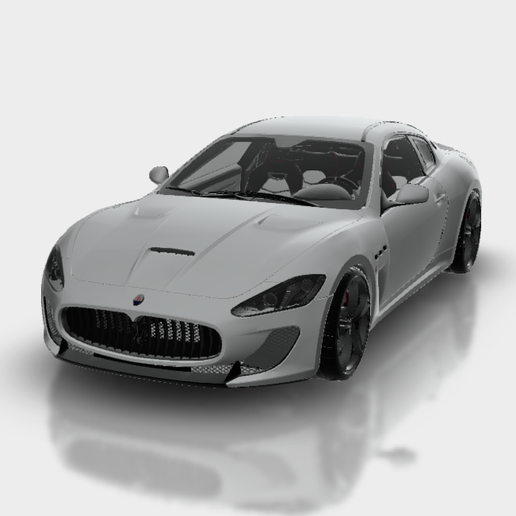 🚗 Maserati Granturismo MC Stradale 2011・ STL File for 3D printing・Cults