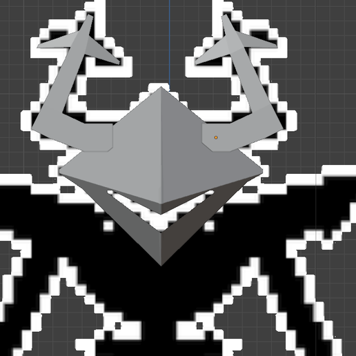 🎭 Roaring Knight Deltarune - mask for cosplay・ STL File for 3D printing ...