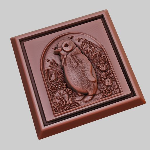 3D file Penguin Animal 3D Model for CNC Router Laser & 3D Printer 🐧 ・3D ...