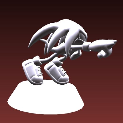 OBJ file Knuckles | with base 🔥💥🥊 ・3D printer model to download・Cults
