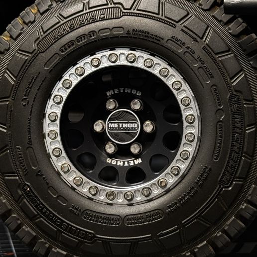 🧢 METHOD TOPOGRAPHY SYLE CENTER CAP・ STL File for 3D printing・Cults