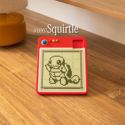 🛝 Pokédex Slide Puzzle・ 3MF File for 3D printing・Cults