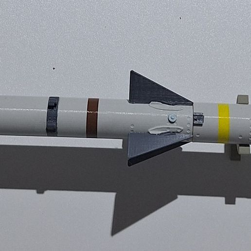 🚀 AIM120 (AMRAAM)・ STL File for 3D printing・Cults