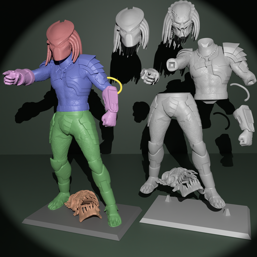 🎬 Predator・ 3D File for 3D printing・Cults