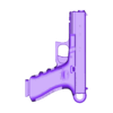 🔫 Glock keychain・Free 3D File for ・Cults