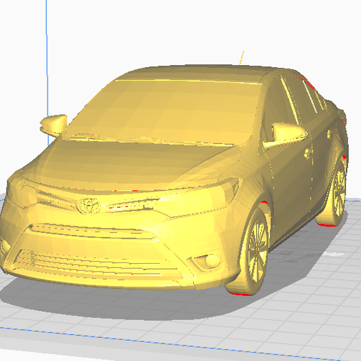 🚗 TOYOTA VIOS 2017・ STL File for 3D printing・Cults