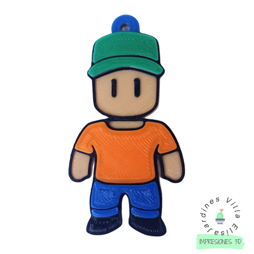 Archivo STL Mr Stumble Stumble Guys llavero 🔑 ・Objeto de impresión 3D ...