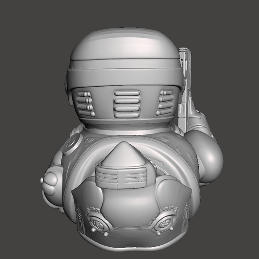 🦆 Robocop DUCK 3D Print - STL・ STL File for 3D printing・Cults