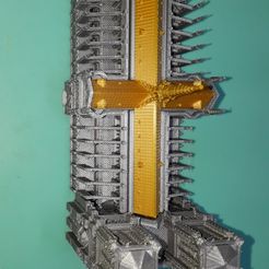 3D printed objects made with PLA argent + silk gold filament・Cults