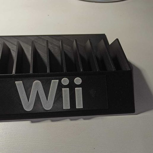 🐉 NINTENDO Wii GAME HOLDER (EASY PRINT)・ STL File for ・Cults