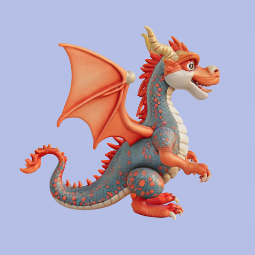 STL file Drake 🐉 ・3D print object to download・Cults