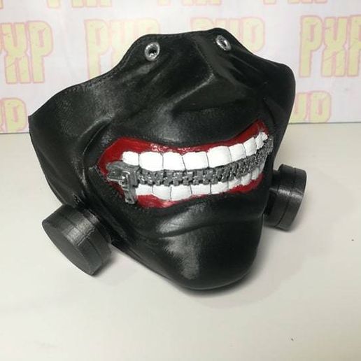 🗼 Tokyo Ghoul Mask・ STL File for 3D printing・Cults
