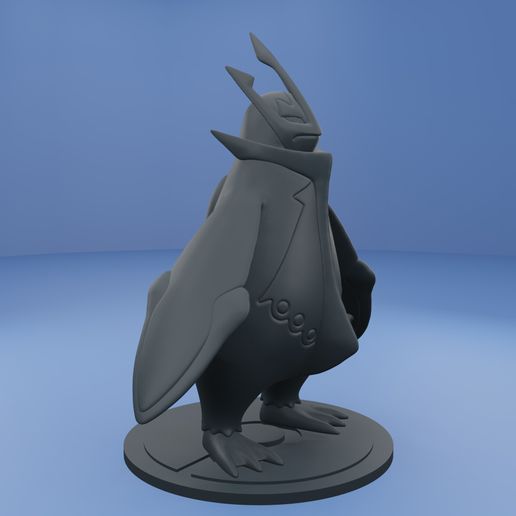 STL file Pokemon No. 395 Empoleon 🐉 ・Model to download and 3D print・Cults