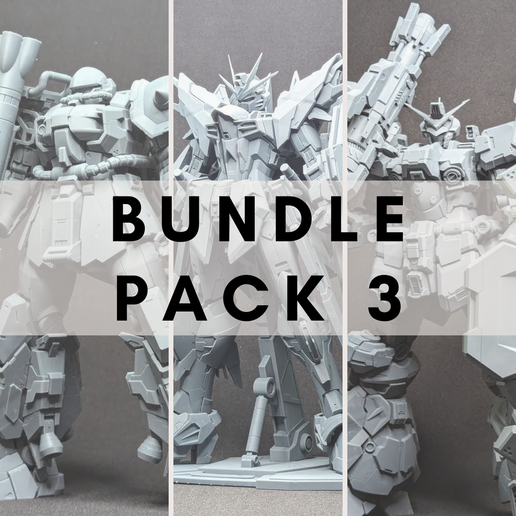 3D file BUNDLE PACK 3 -- [€7.5 OFF] 👾 ・Model to download and 3D print・Cults
