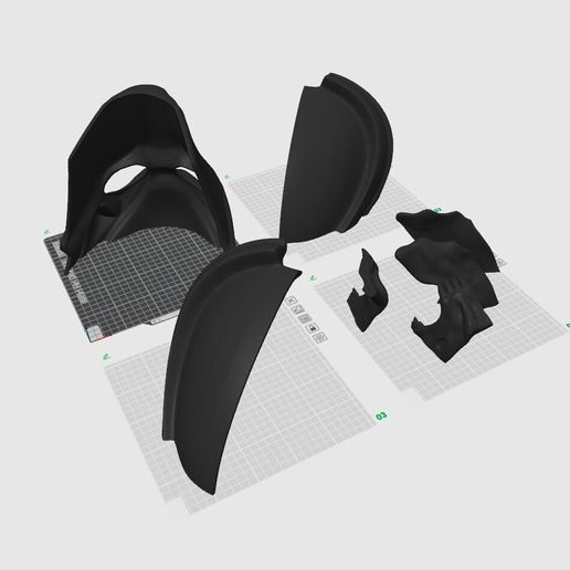 🪖 The Berserker Bio Mask STL・Free STL File for 3D printing・Cults