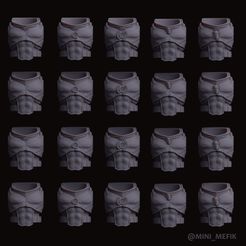 All the 3D models of Mini_Mefik・Cults