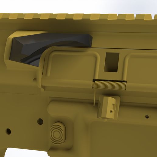 🐚 AR15 shell brass case deflector・ STL File for 3D printing・Cults