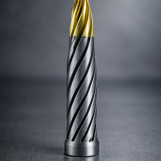 👌 Heavy Bullet Spiral Fidget・ STL File for 3D printing・Cults