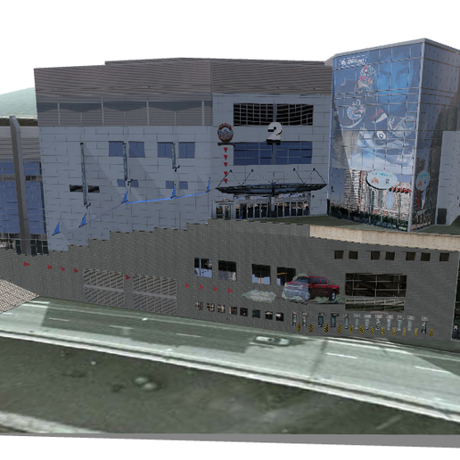 🇨🇦 General Motors Place / Rogers Arena (Vancouver Canucks)・Archivo STL ...