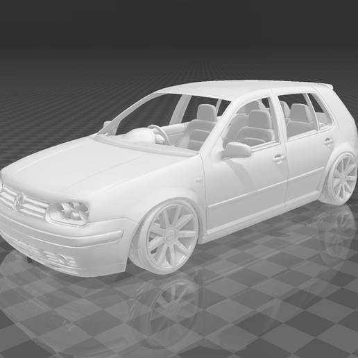🏌️ Golf Mk4 Full-Kit・ STL File for 3D printing・Cults