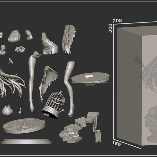 👾 Nerissa Ravencroft・ 3D File for 3D printing・Cults