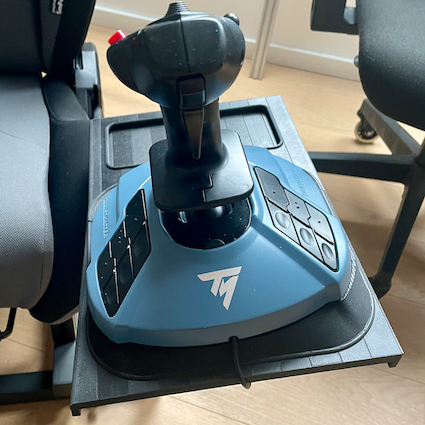 ️ AIRBUS Sidestick Board - Gaming Thrustmaster TCA・ STL File for 3D ...