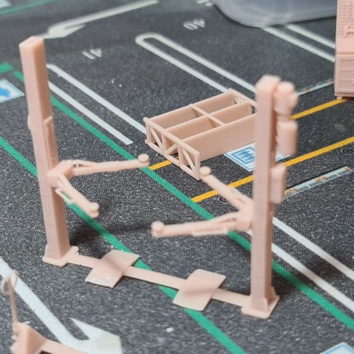 🎲 Diorama Gara Set in 1/64, 1/72, 1/87 Scale・Free STL File for 3D printing・Cults