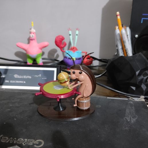 🪳 SpongeBob Squarepants Cockroach Meme・Impression 3D・Cults