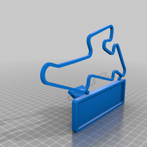 🏎️ F1 Race Tracks Display・Free STL File for ・Cults