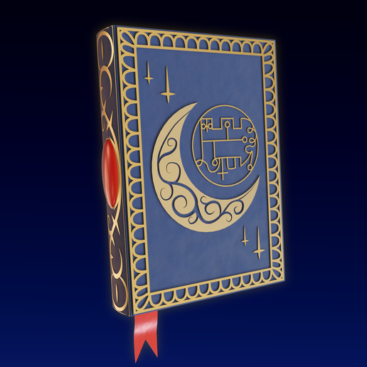 🎭 Stolas's Grimoire cosplay props・ STL File for 3D printing and CNC ...