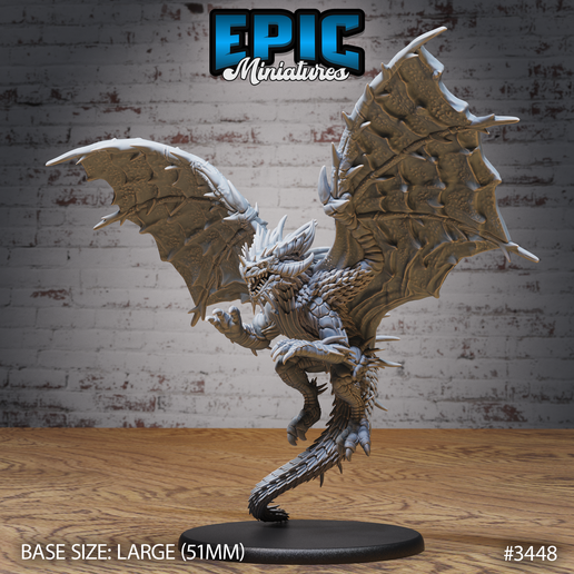 🌵 Cactus Dragon Flying ‧ DnD Miniature ‧ Tabletop Miniatures ‧ Gaming ...