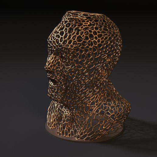 👤 Walt Disney Bust・ 3D File for ・Cults