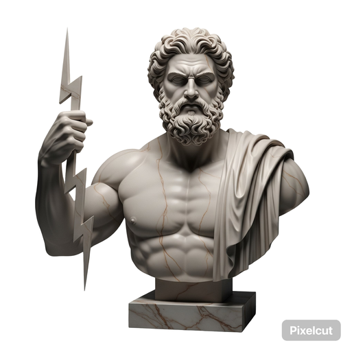 🗿 Zeus・ STL File for 3D printing・Cults