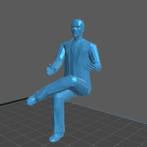 Free STL file LOW-POLY HUMAN FREESCALE ARCHITECTURE MODEL DIORAMA 🏘️ ...