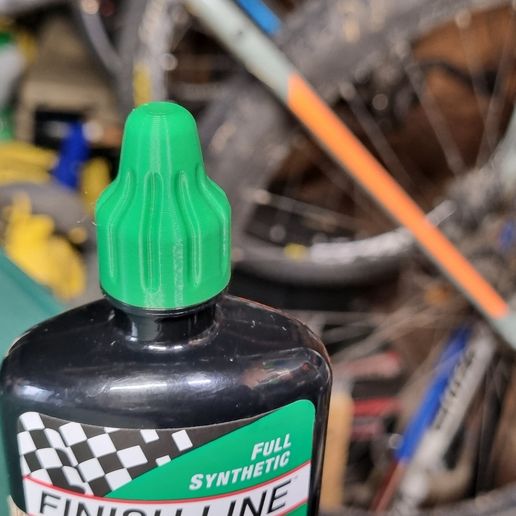 🧢 Finish Line Lube Cap・Free STL File for 3D printing・Cults