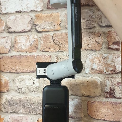 ⬇️ Insta360 Flow gimbal adaptor for 360 cameras for shooting upside ...