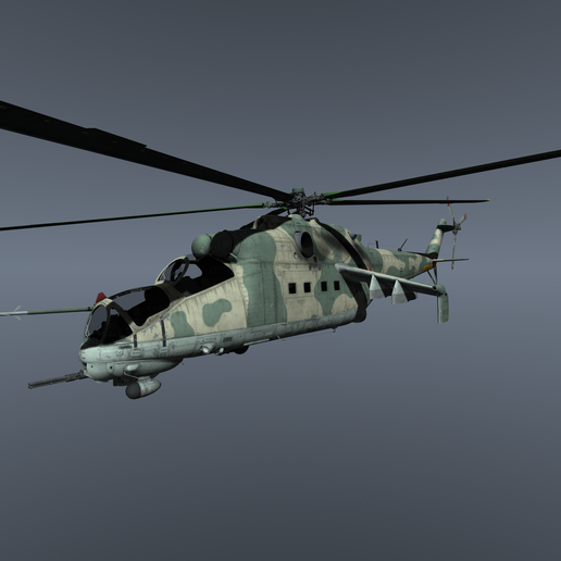 STL file Mi-24V 🚁 ・Model to download and 3D print・Cults