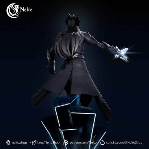 ♂️ Capitano | Genshin Impact | Nelto・ 3D File for 3D printing・Cults