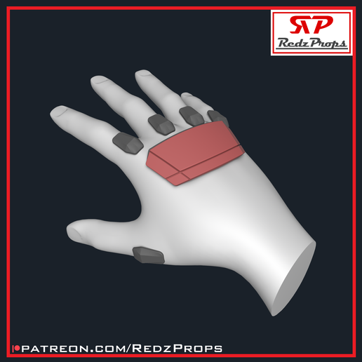 🧤 Daredevil Born Again Glove Armor Cosplay Prop・ 3D File for 3D ...