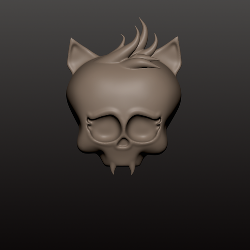 STL file Clawdeeen skully logo 💀 (OBJ)・3D printer design to download・Cults