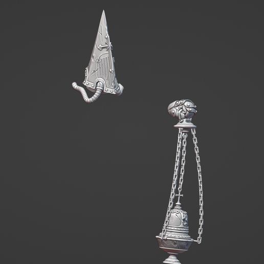🪖 War Prophet Different Helmet + Hand with Thurible・Free STL File for ...