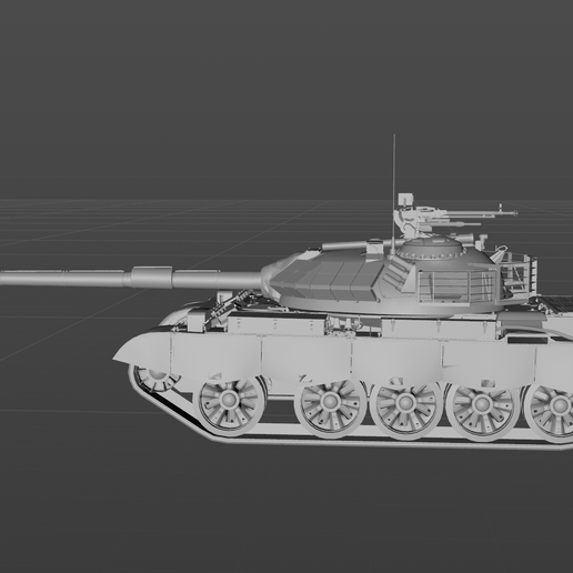 🪖 Chinese Type 69-IIG tank 3D model material・ OBJ File for 3D printing ...